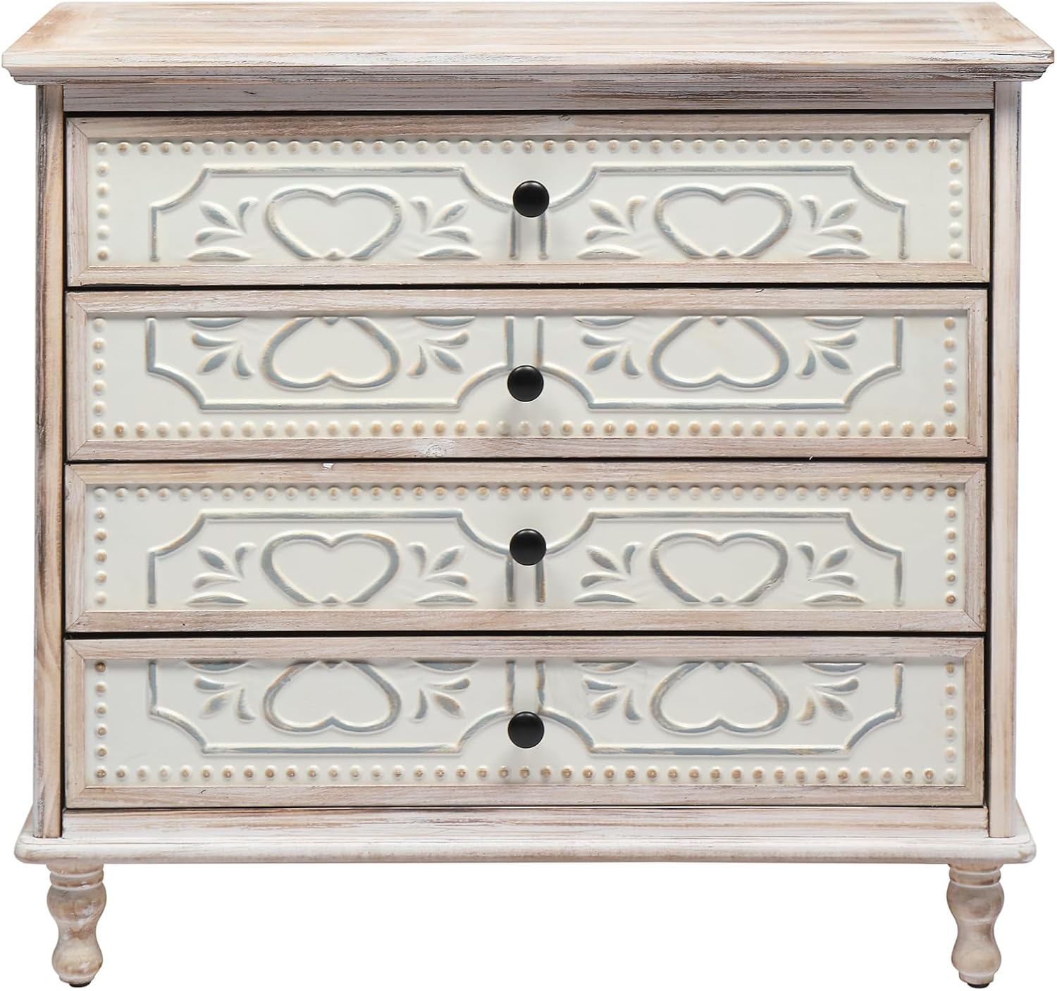 Amazon.com: Karl home Vintage Dresser for Bedroom, Accent 4 Drawer ...