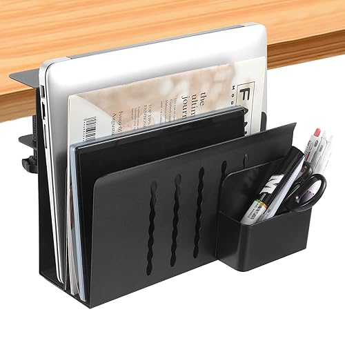 Snapklik.com : Desk Side Storage,2 Tier Under Desk Laptop Holder ...