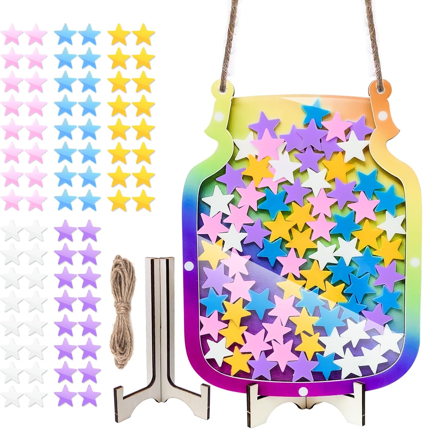 Amazon.com : Generic Reward Jar, Star Jar Reward System, Classroom Jars ...