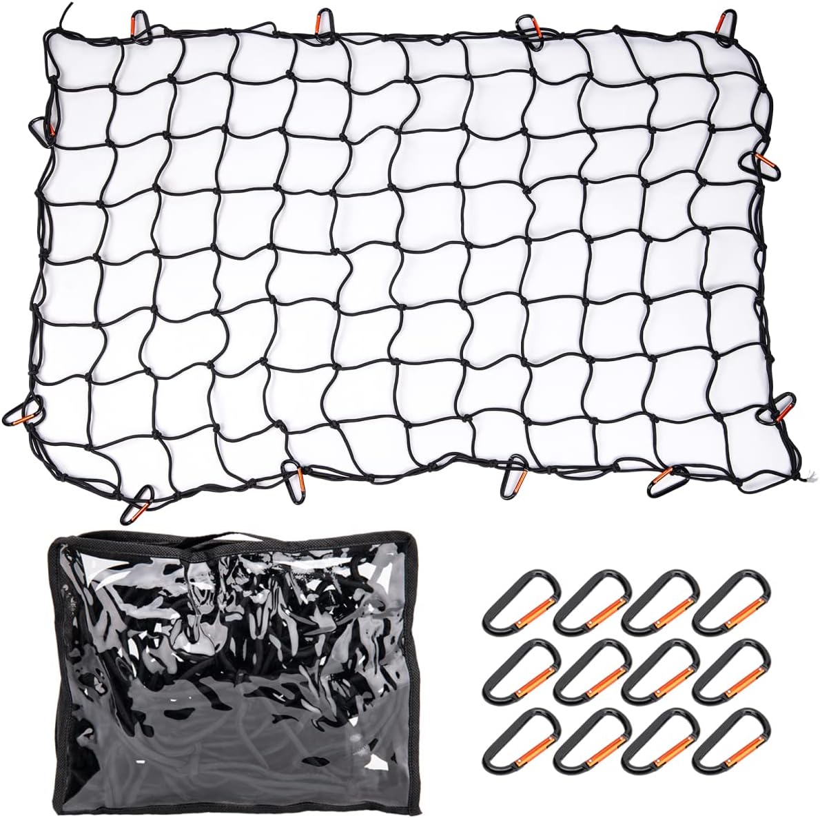 Amazon.com: Truck Bed Netting for Cargo, Truck Bed Cargo Net 3' x 4 ...