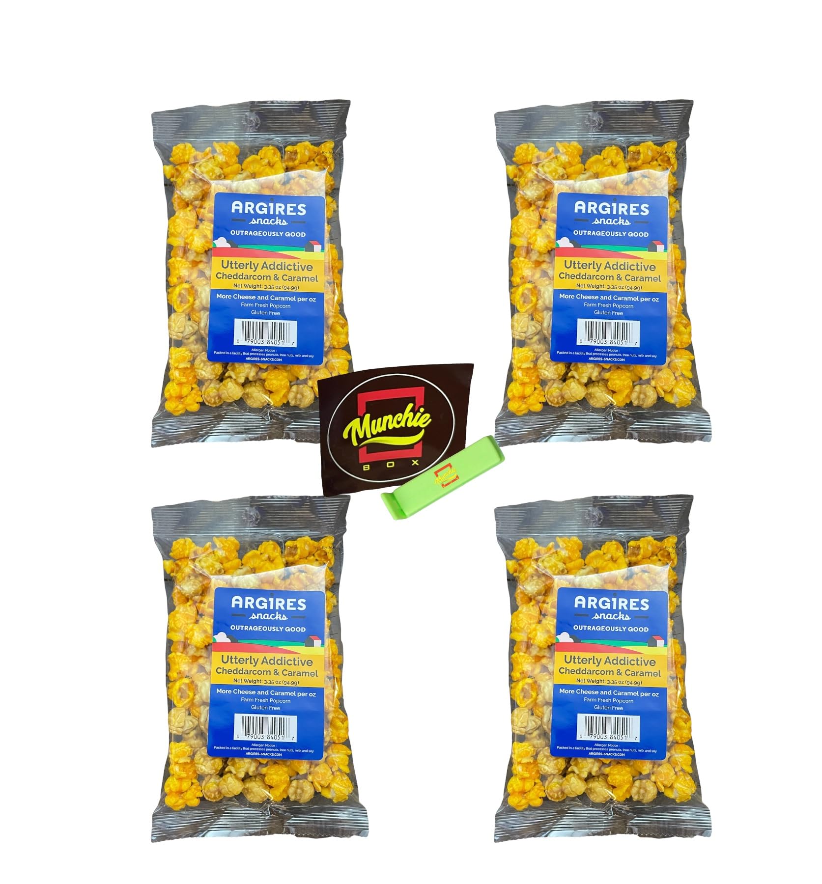 Amazon.com: Argires Chicago Popcorn - Big Bags - Chicago Snack House (1 ...