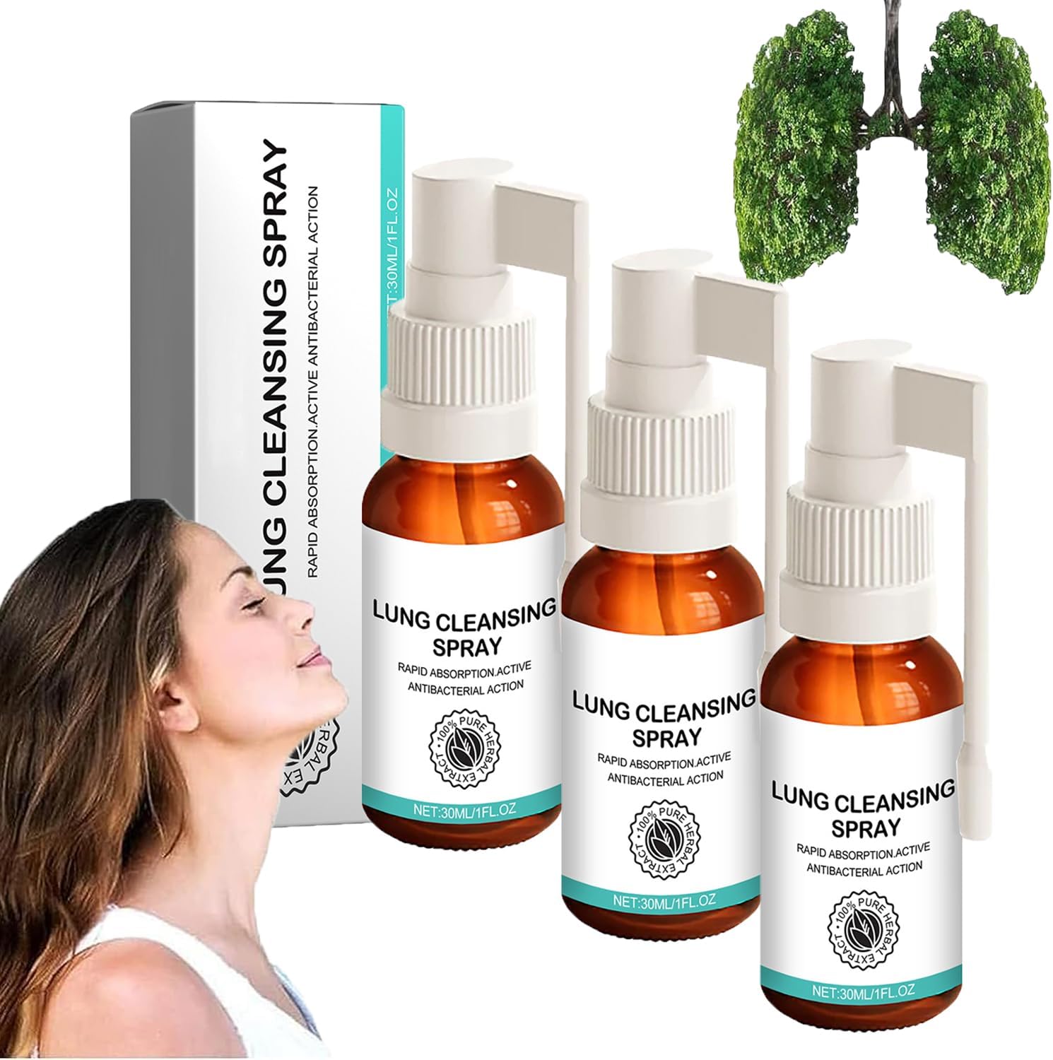 Lung Cleansing Spray, Herbal Lung Cleanse Mist (3pcs) : Amazon.ca ...