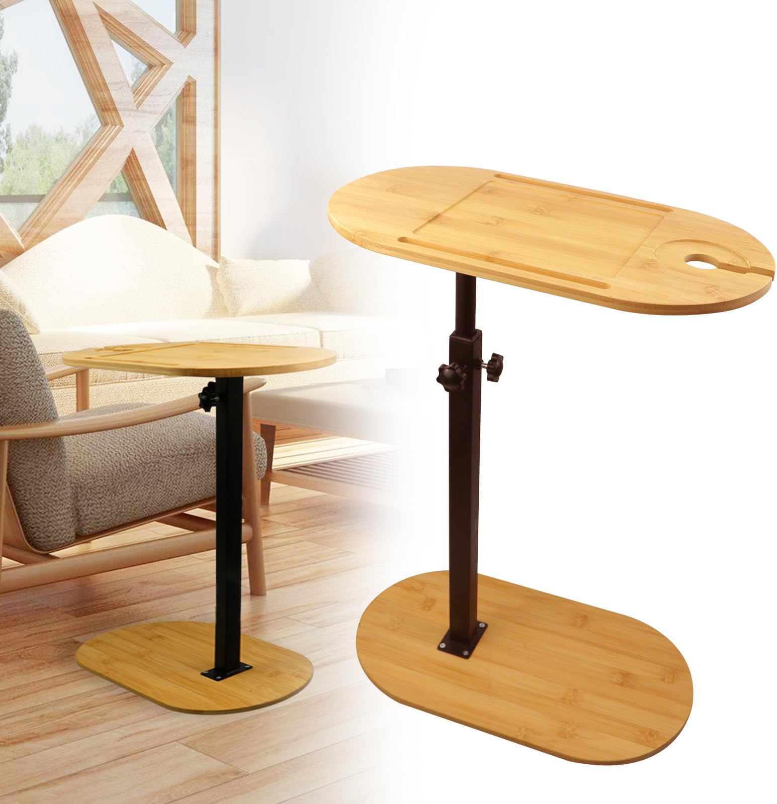 Amazon.com: KOBSAINF Sofa Tray Table for Couch Arm - Side Table Tray ...