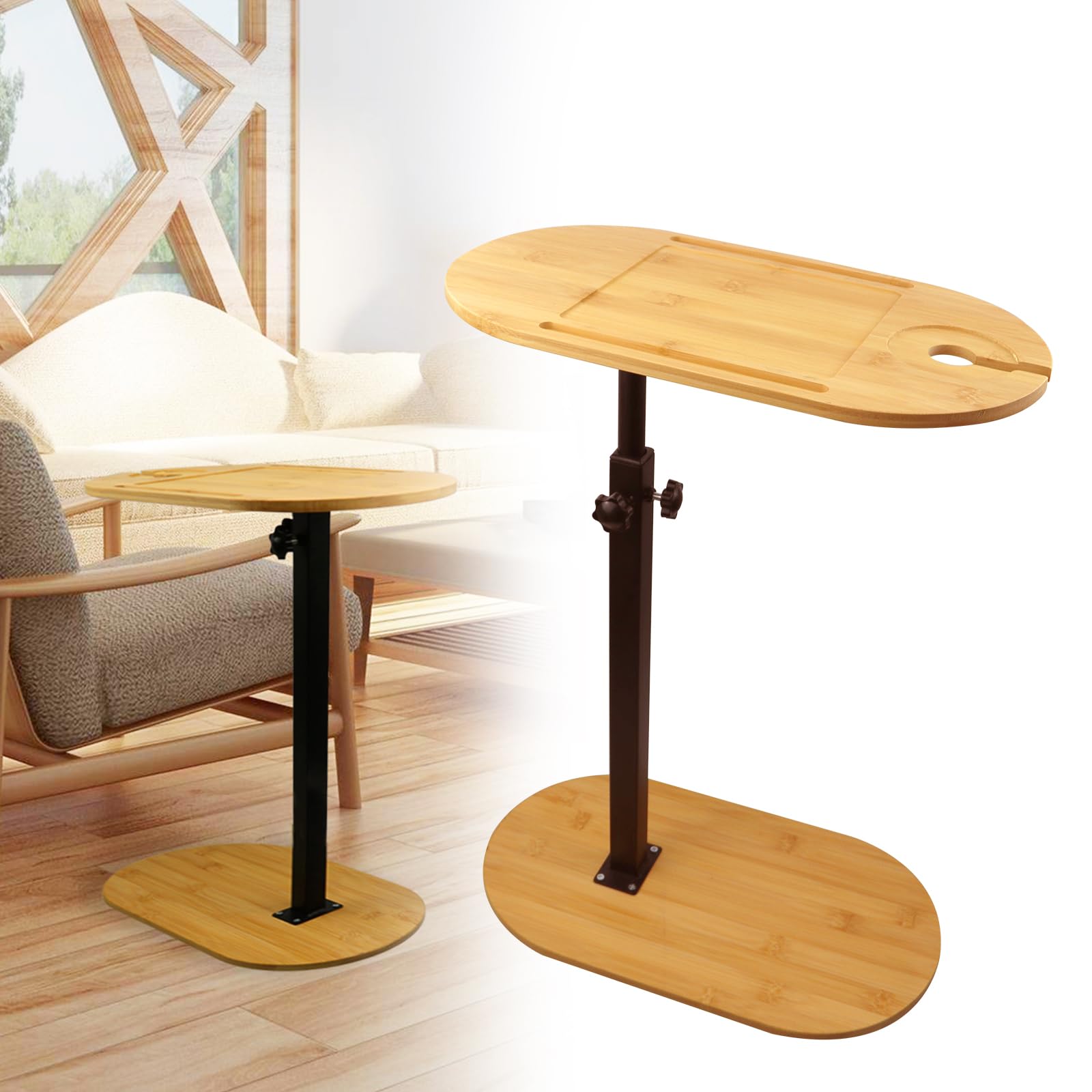 Amazon.com: KOBSAINF Sofa Tray Table for Couch Arm - Side Table Tray ...
