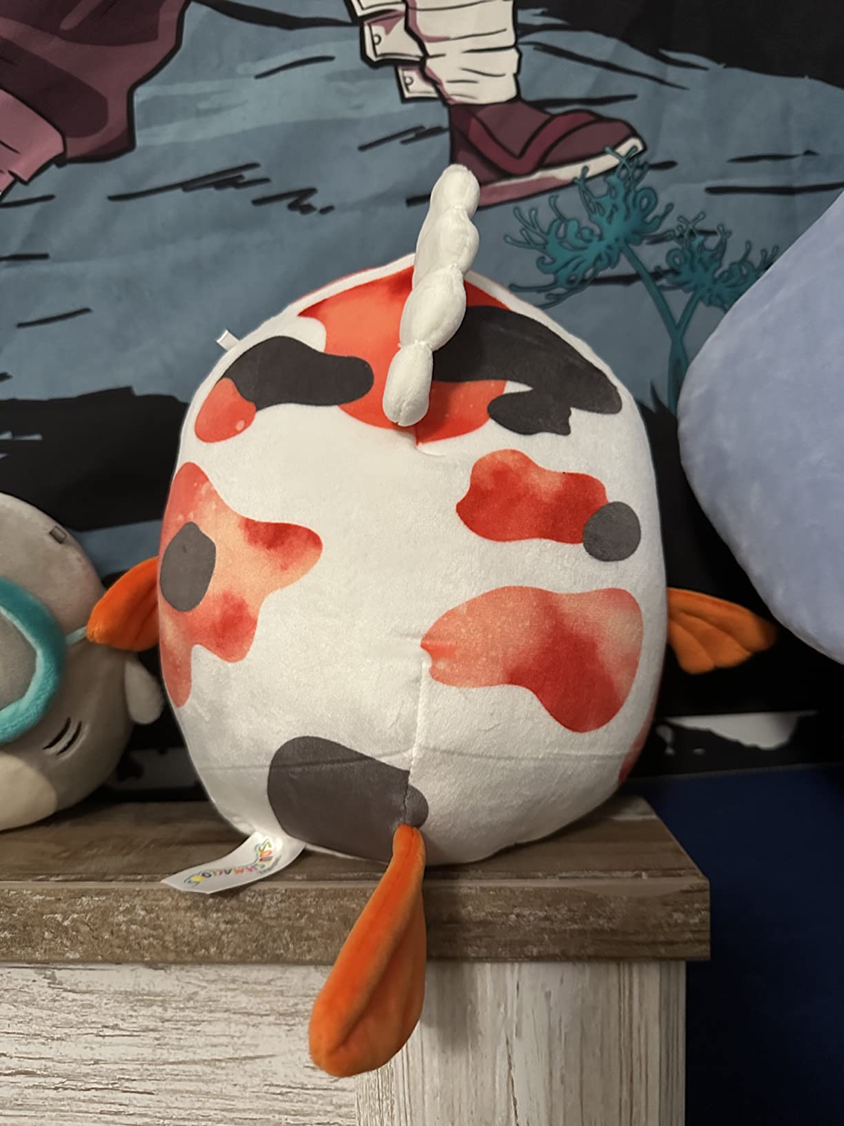 Amazon.com: Squishmallow Official Kellytoy Plush Sea Life Squad Squishy ...