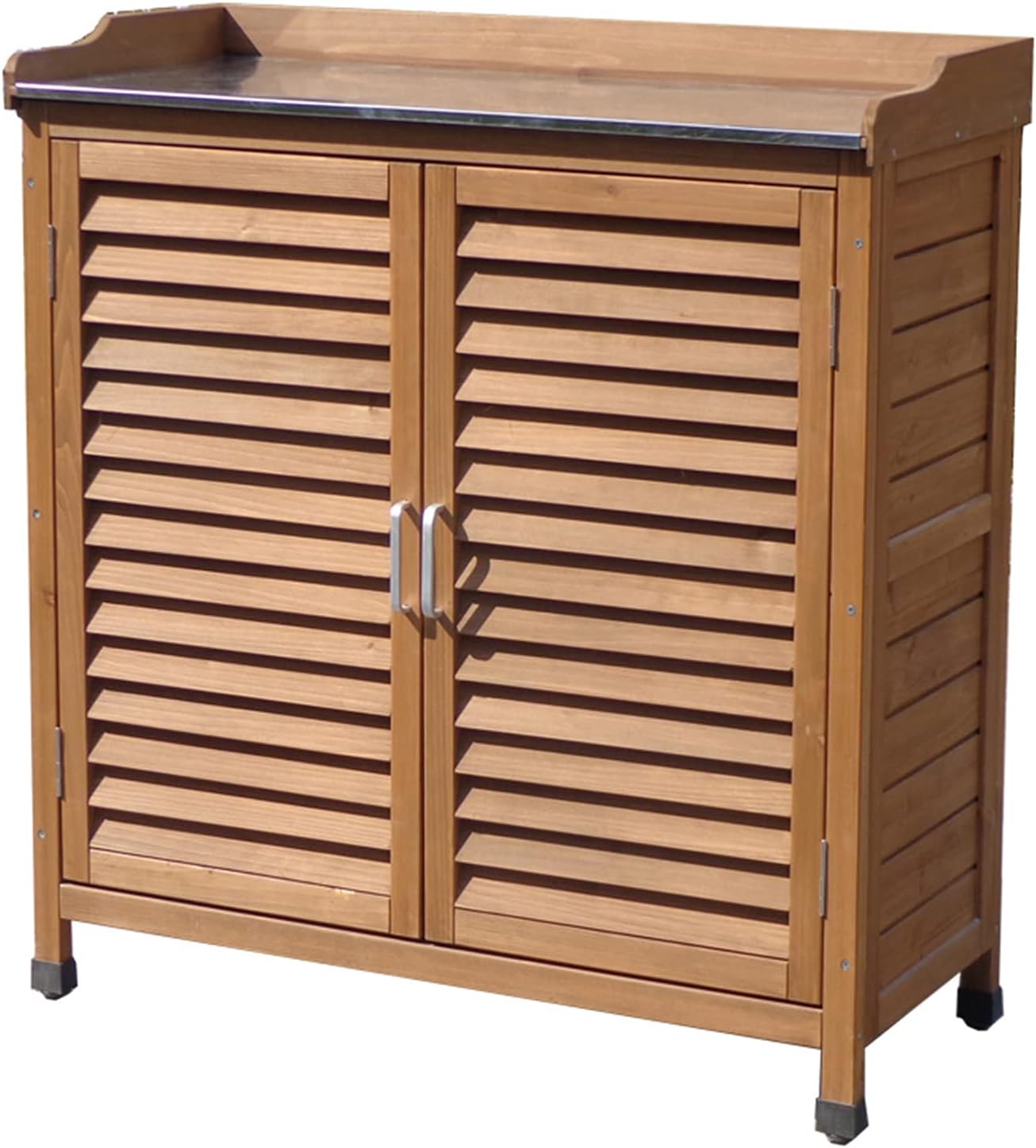 Amazon.de: FACAIAU Gartenschrank für den Außenbereich, Gartengeräte ...