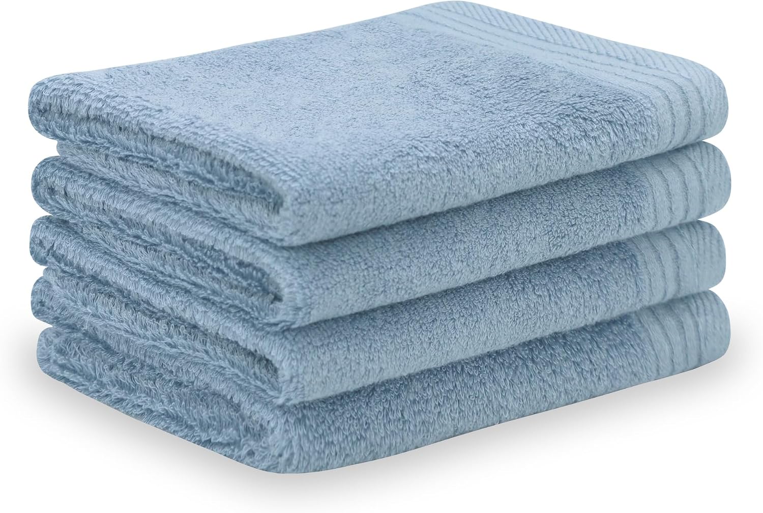 Amazon.com: SERISIMPLE Premium Viscose Bamboo Washcloth Set - Pack of 4 ...