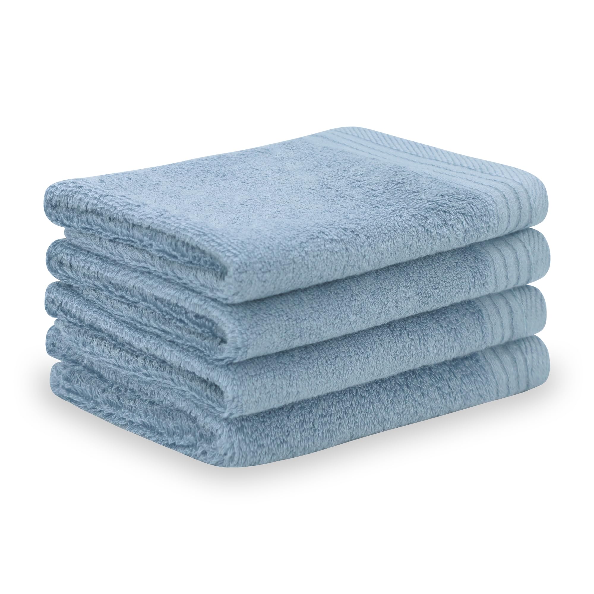 Amazon.com: SERISIMPLE Premium Viscose Bamboo Washcloth Set - Pack of 4 ...