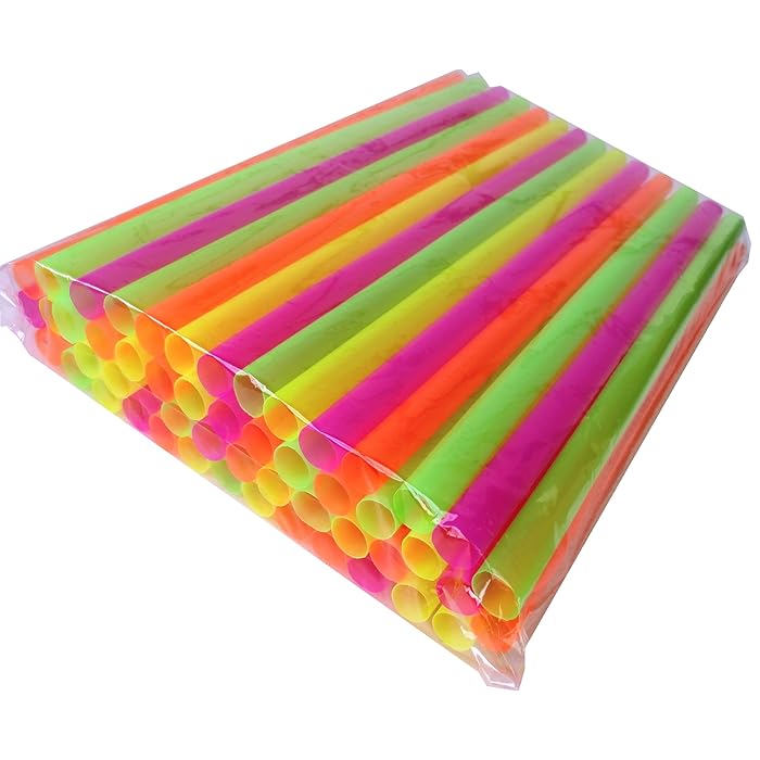 Buy Monster Straw™ - Jumbo Smoothie Straw, Recyclable Milkshake Straws ...