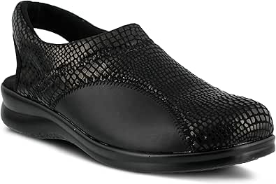 Amazon.com | Flexus Spring Step Flexia Leather Clogs for Women ...