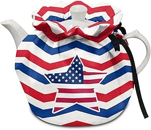 Amazon.com: ZUXONGSY American FlagTea Cozy for Teapot Insulated Dust ...