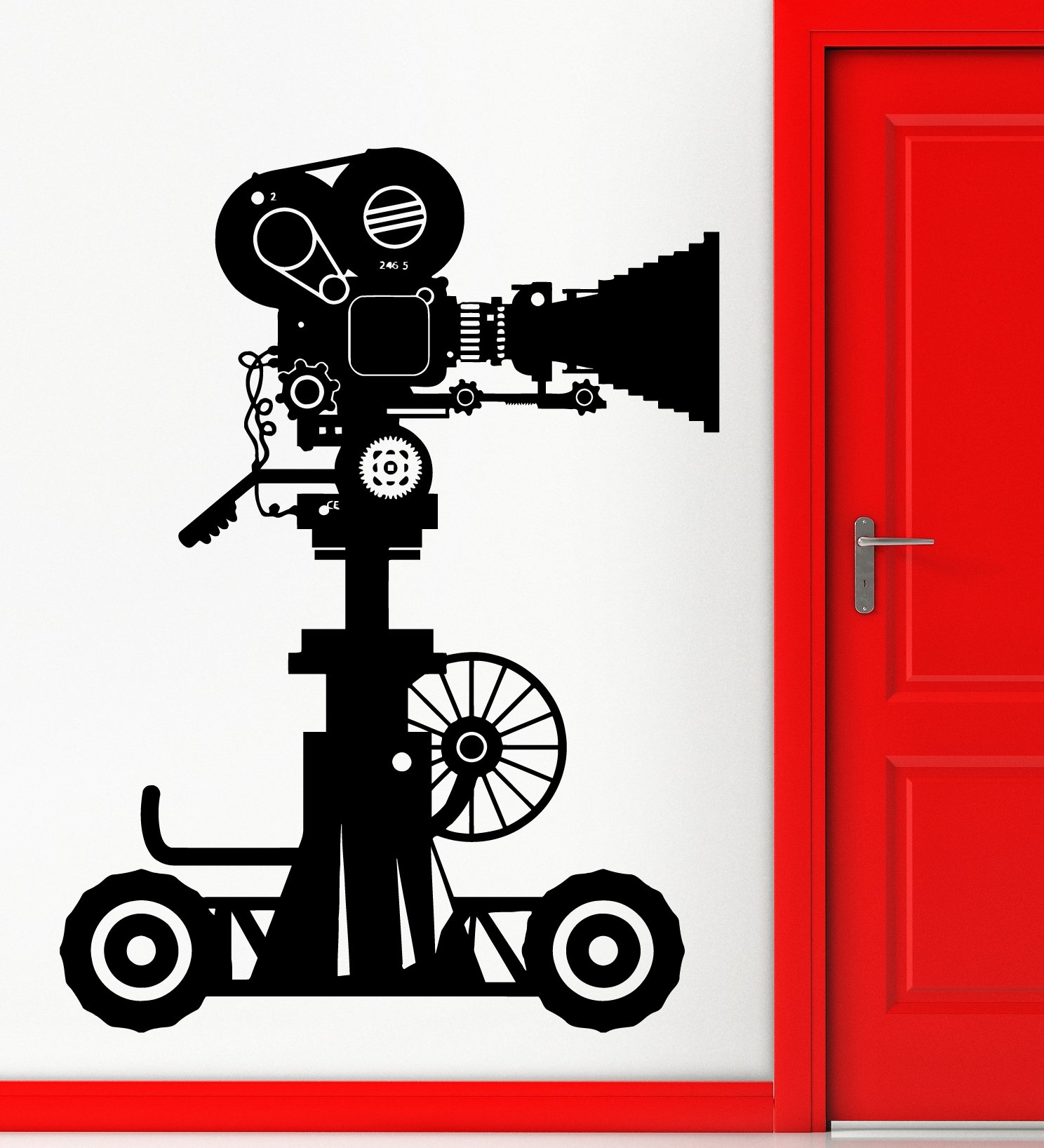 Amazon.com: Wall Stickers Vinyl Decal Video Camera Movie Making Acter ...