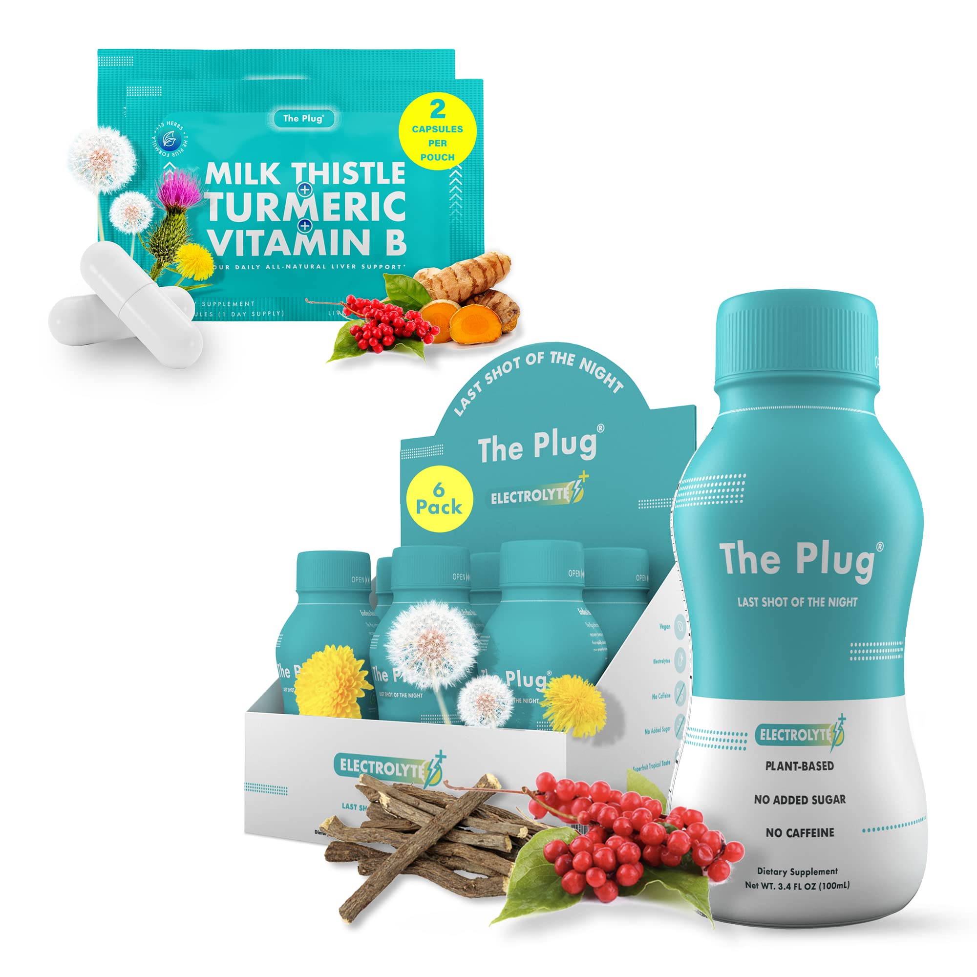 Amazon.com: The Plug Liver Cleanse Detox & Repair Bundle - Supplement ...