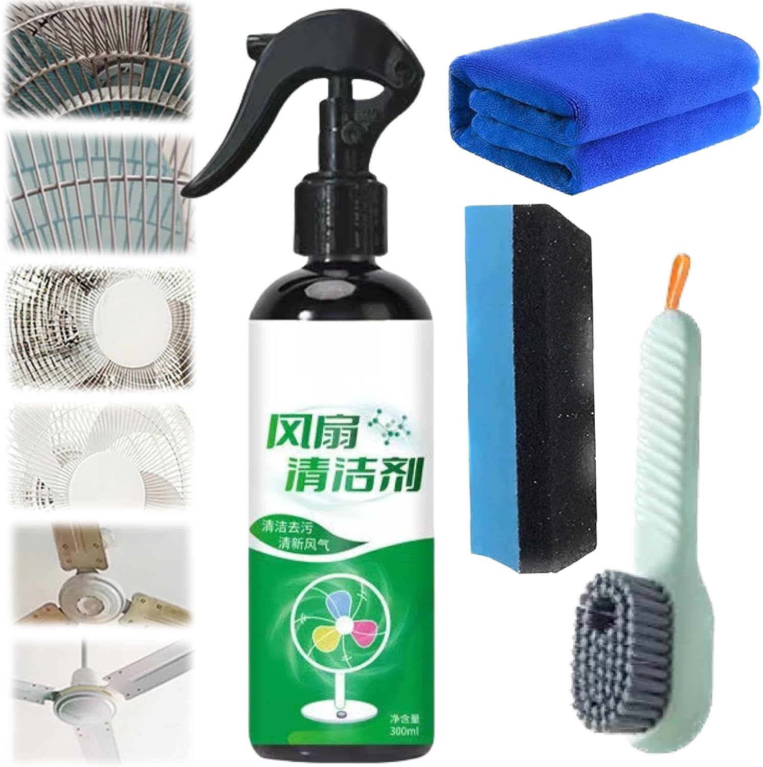 Amazon.com: UIJKMN Effective & Multi-Function Fan Cleaner Spray, Fan ...
