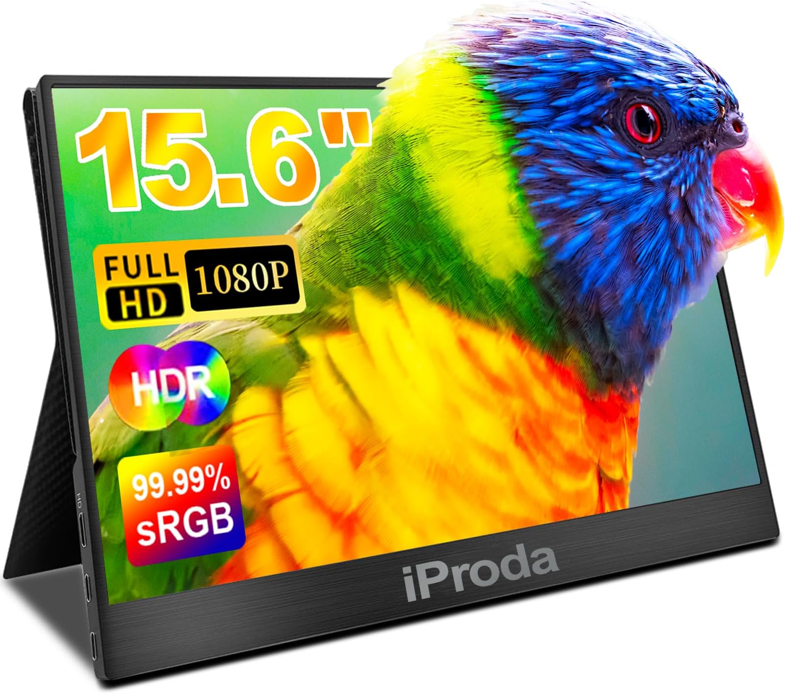 Amazon.co.jp: Ingnok Mobile Monitor, 15.6 Inch Mobile Display, FHD ...