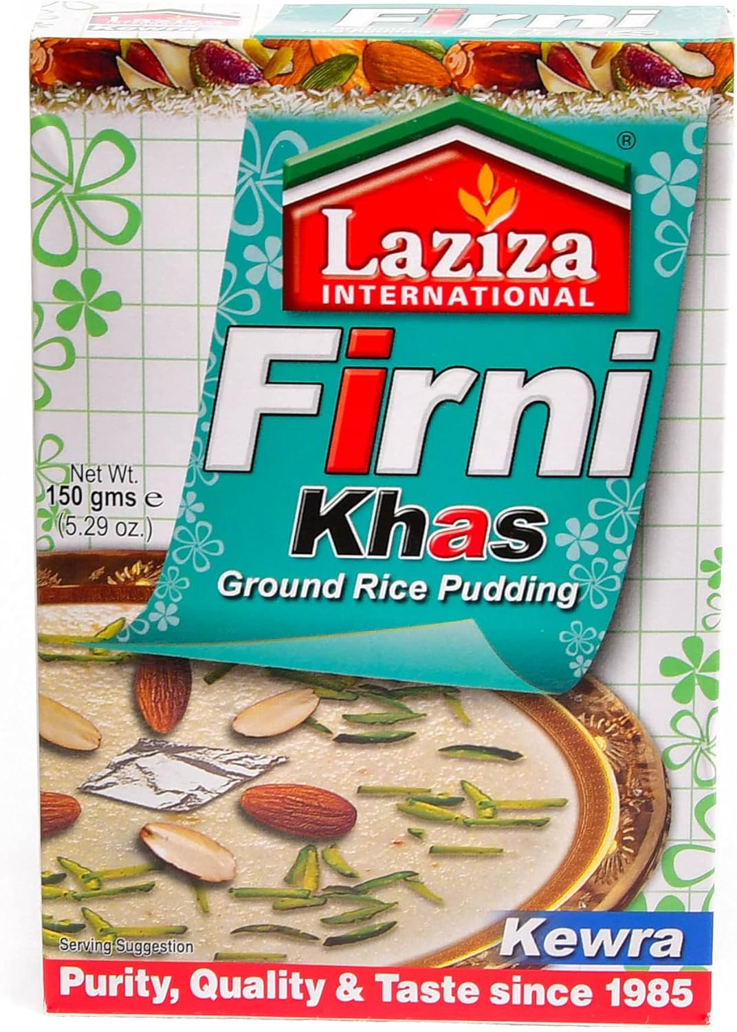 Laziza Firni Mix | Kewra Flavour | Indian Sweets Mix | 155g : Amazon.co ...