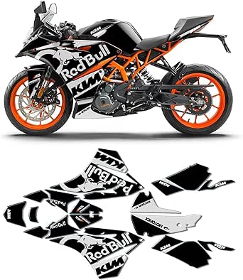 Amazon.com: TITAIO Racing Sticker Decals Dirt Bike Graphic Kit ...