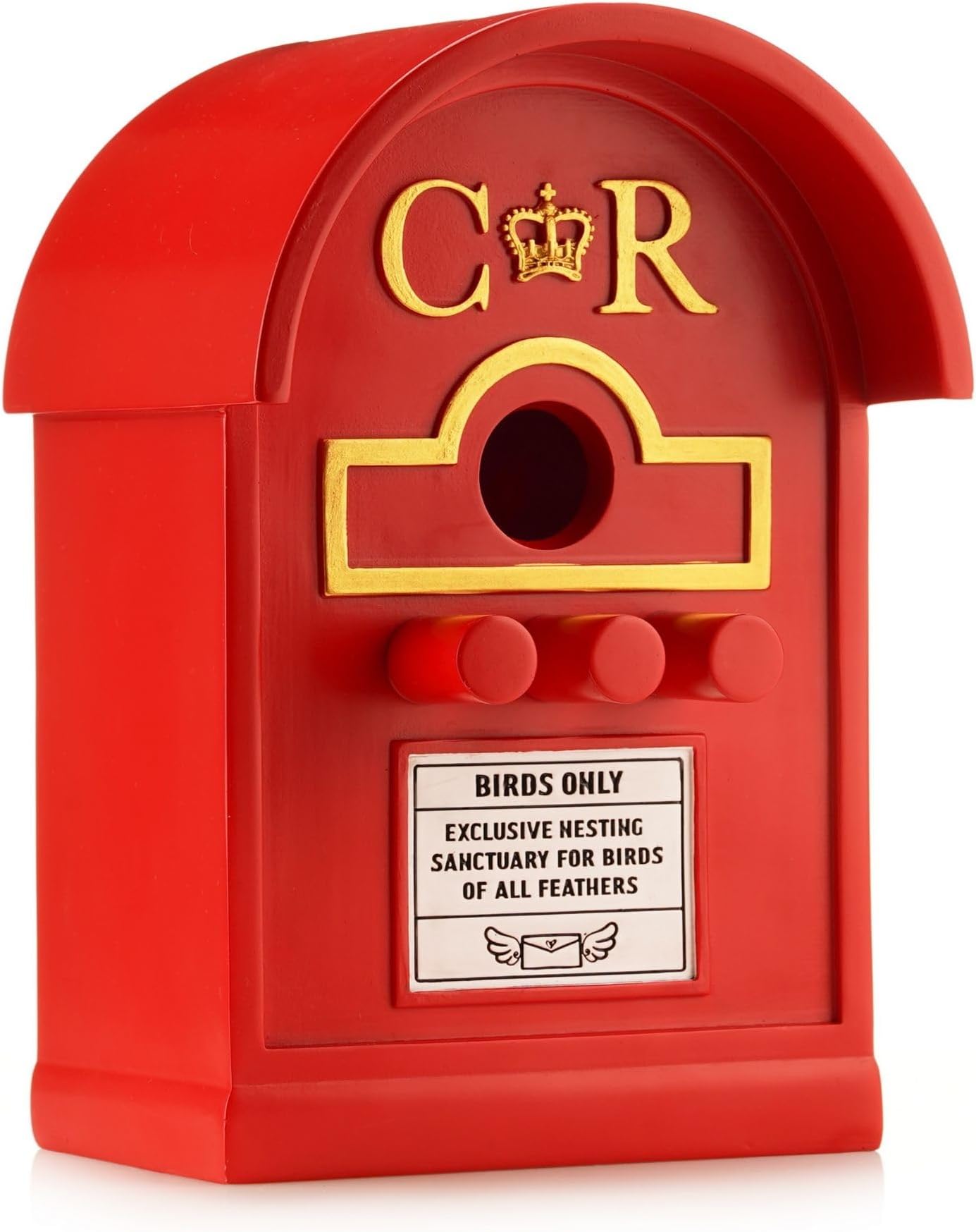 Wrenbury Post Box Bird House for Small Birds - Bird Boxes for Garden ...