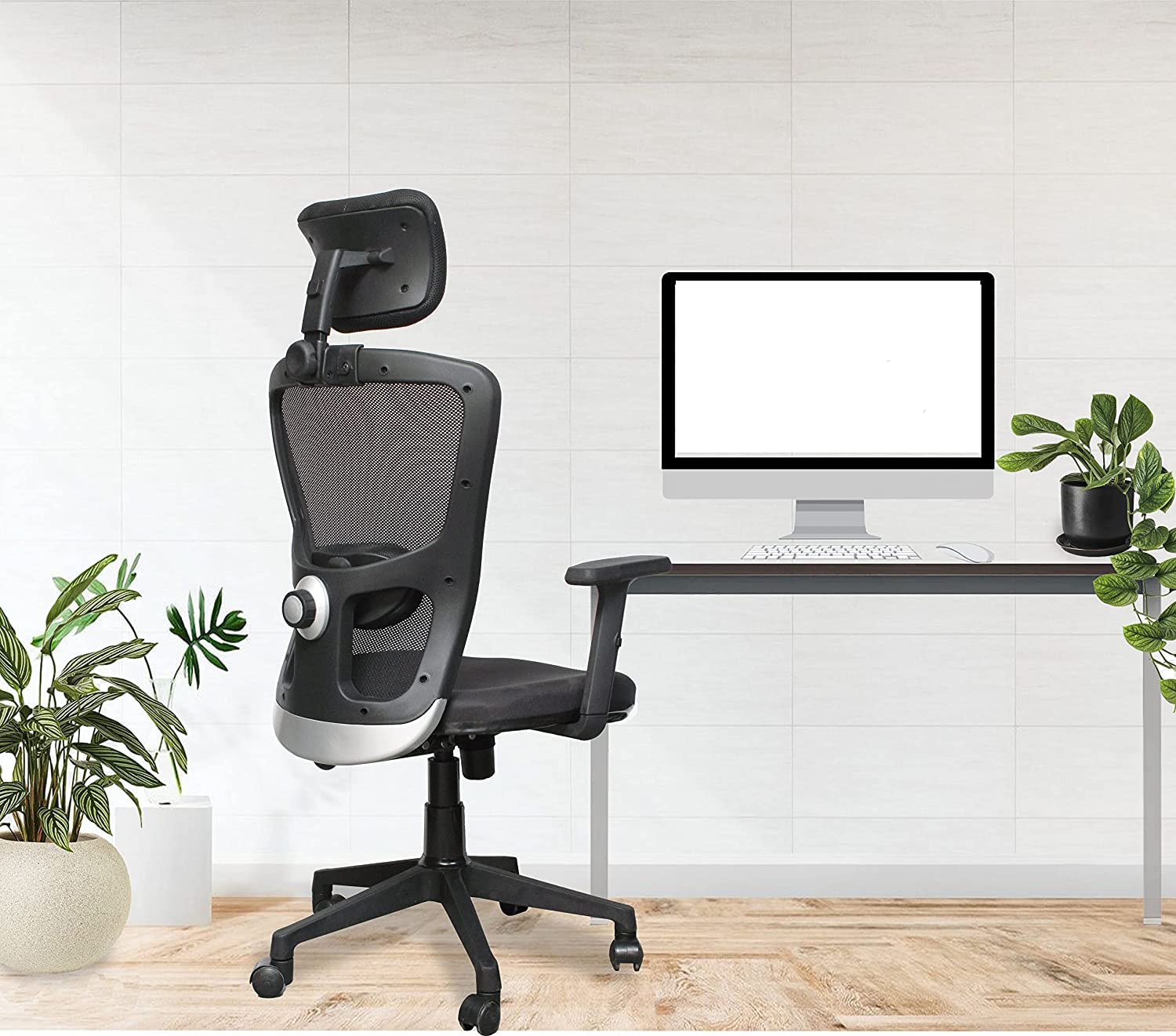 MRC® Jazz High Back Mesh Ergonomic Office Chair with 2D Adjustable ...
