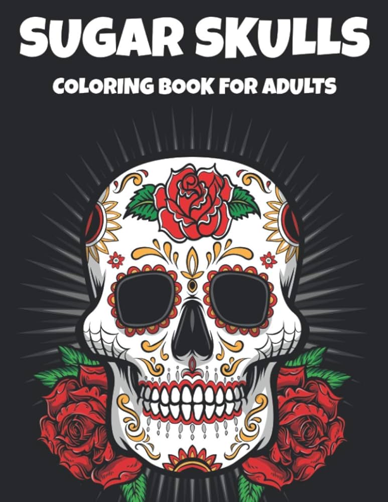 free sugar skull coloring pages for adults