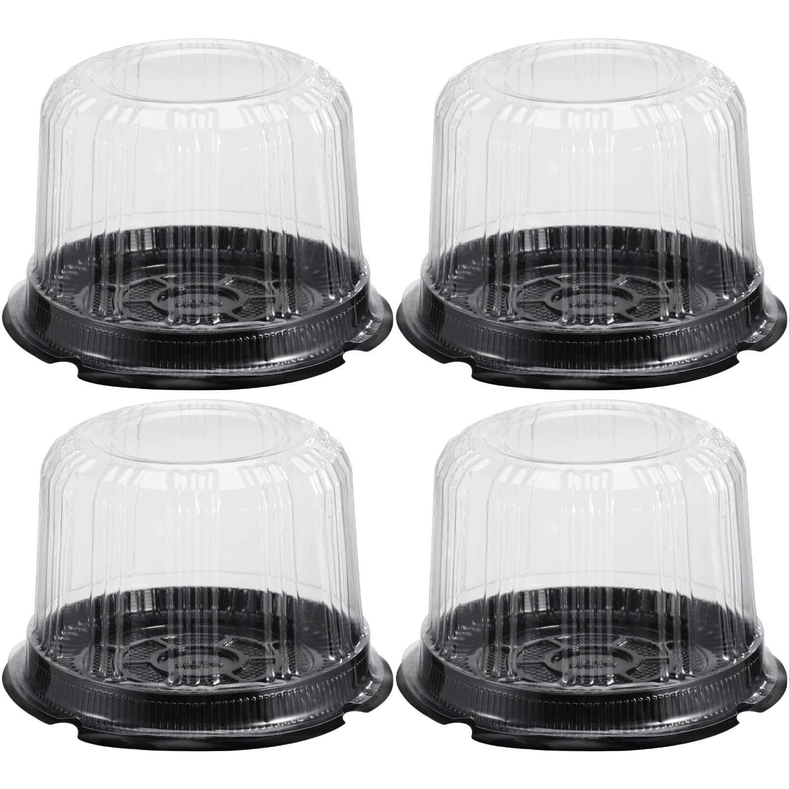 Amazon.com: ULTECHNOVO Disposable Cake Containers with Lids 10pcs ...