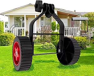 Adjustable Support Wheels Set, Universal Metal String Trimmer Grass ...