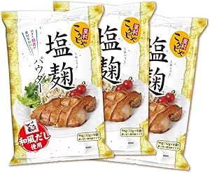 Amazon.co.jp: コーセーフーズ 塩麹パウダー だし入り 96g (12g×8) ×3個セット 粉末 塩麹 米こうじ 麹 こうじ : 食品・飲料・お酒