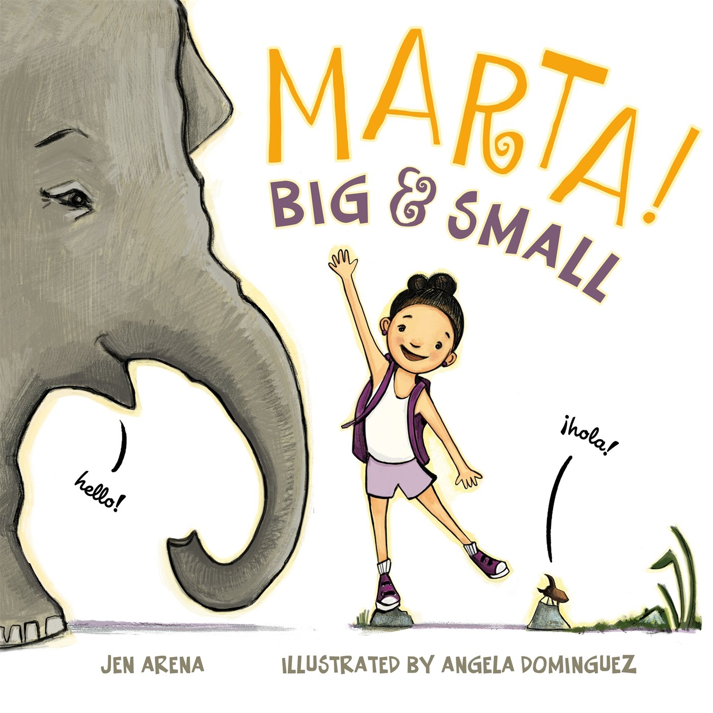 Amazon.com: Marta! Big & Small: 9781626722439: Jen Arena, Dominguez ...