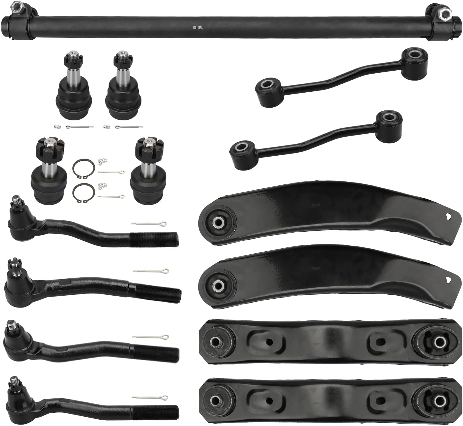 Amazon.com: 12PCS for 1999-2004 Jeep Grand Cherokee Front Outer Tie ...