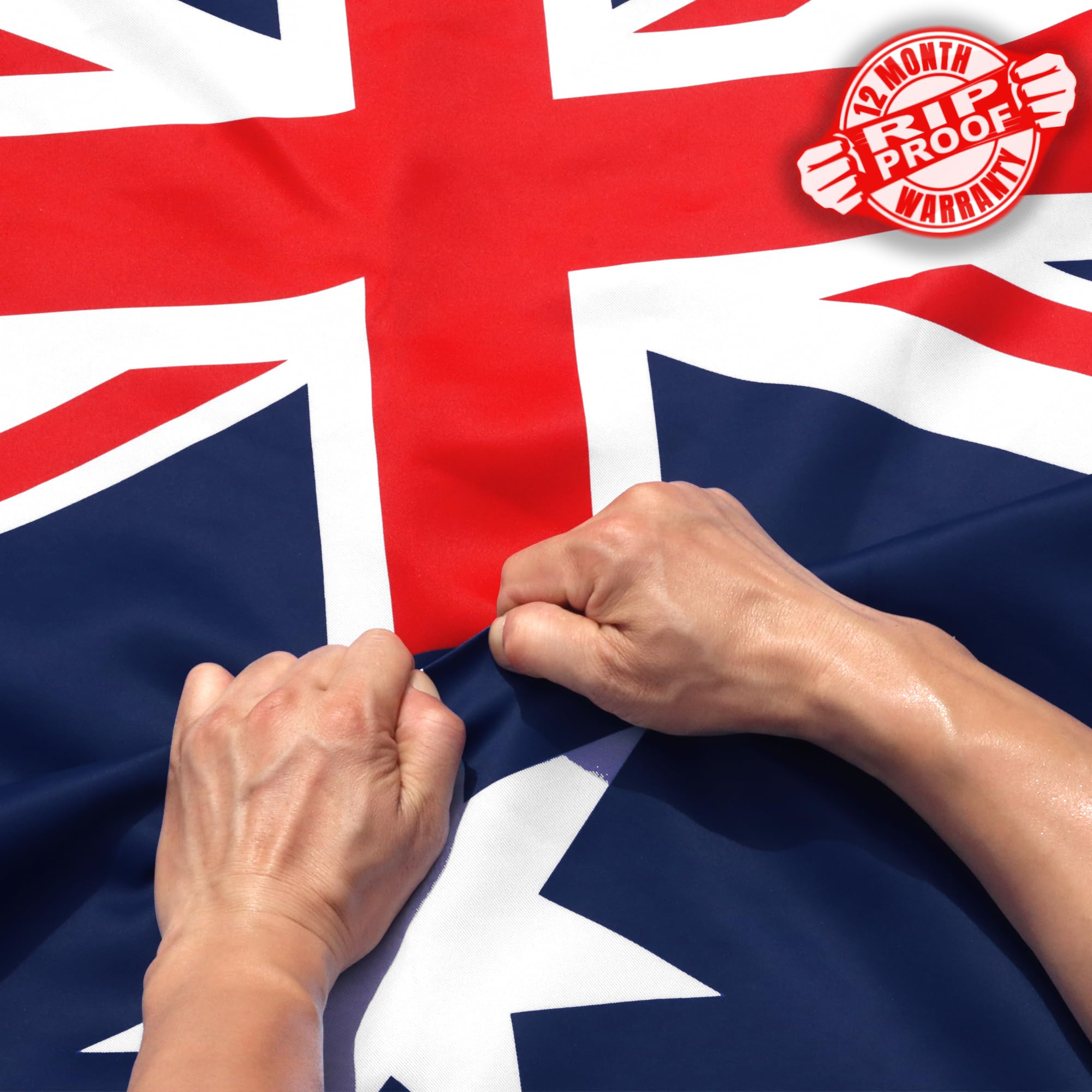 Anley Rip-Proof Double Sided 3-Ply Australia Flag 3x5 Foot - Vivid ...