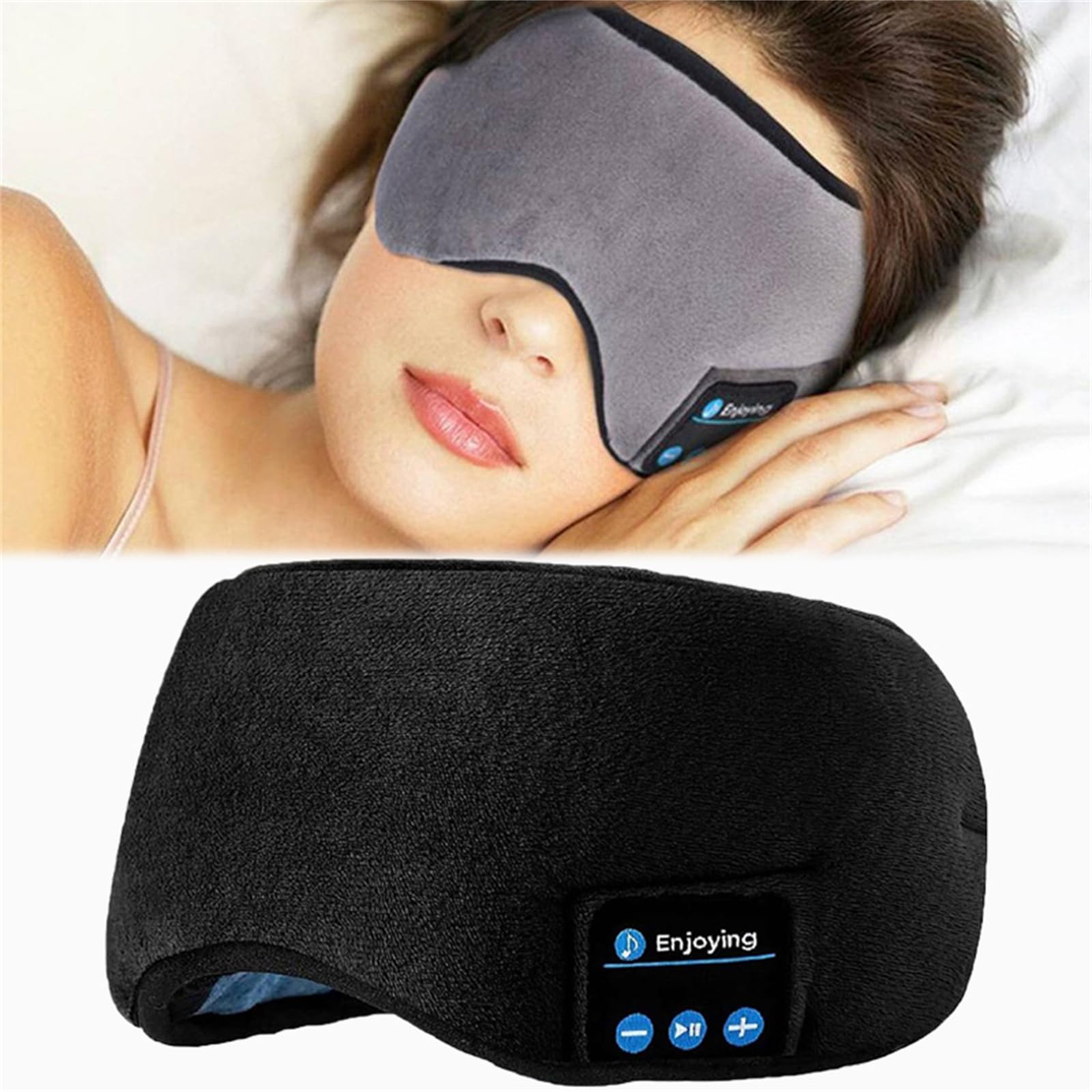 Amazon.com: Sure Sleep Mask, Sleep Mask with Bluetooth Headphones ...