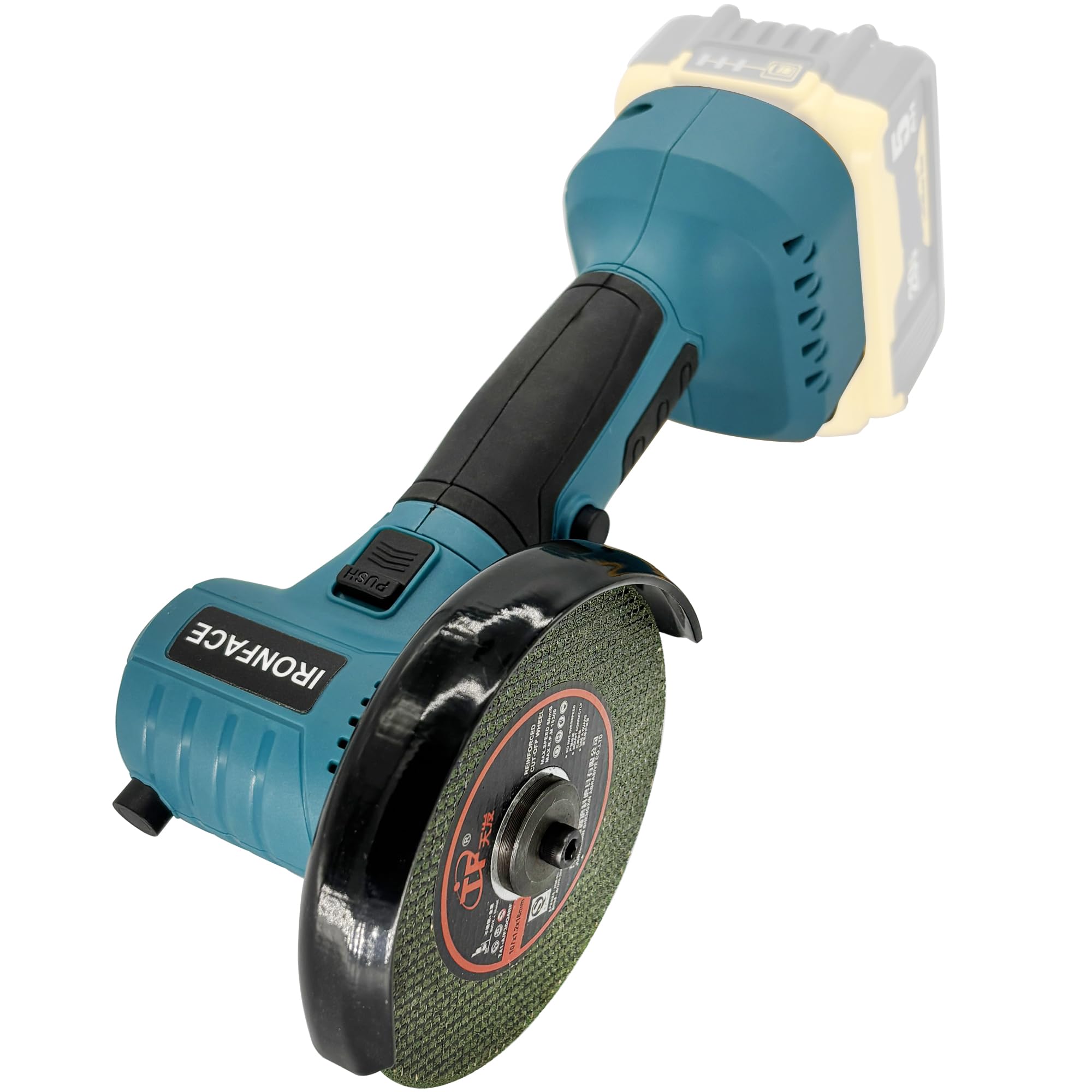 IRONFACE Electric Brushless Cordless Mini Angle Grinder Gap cleaning ...