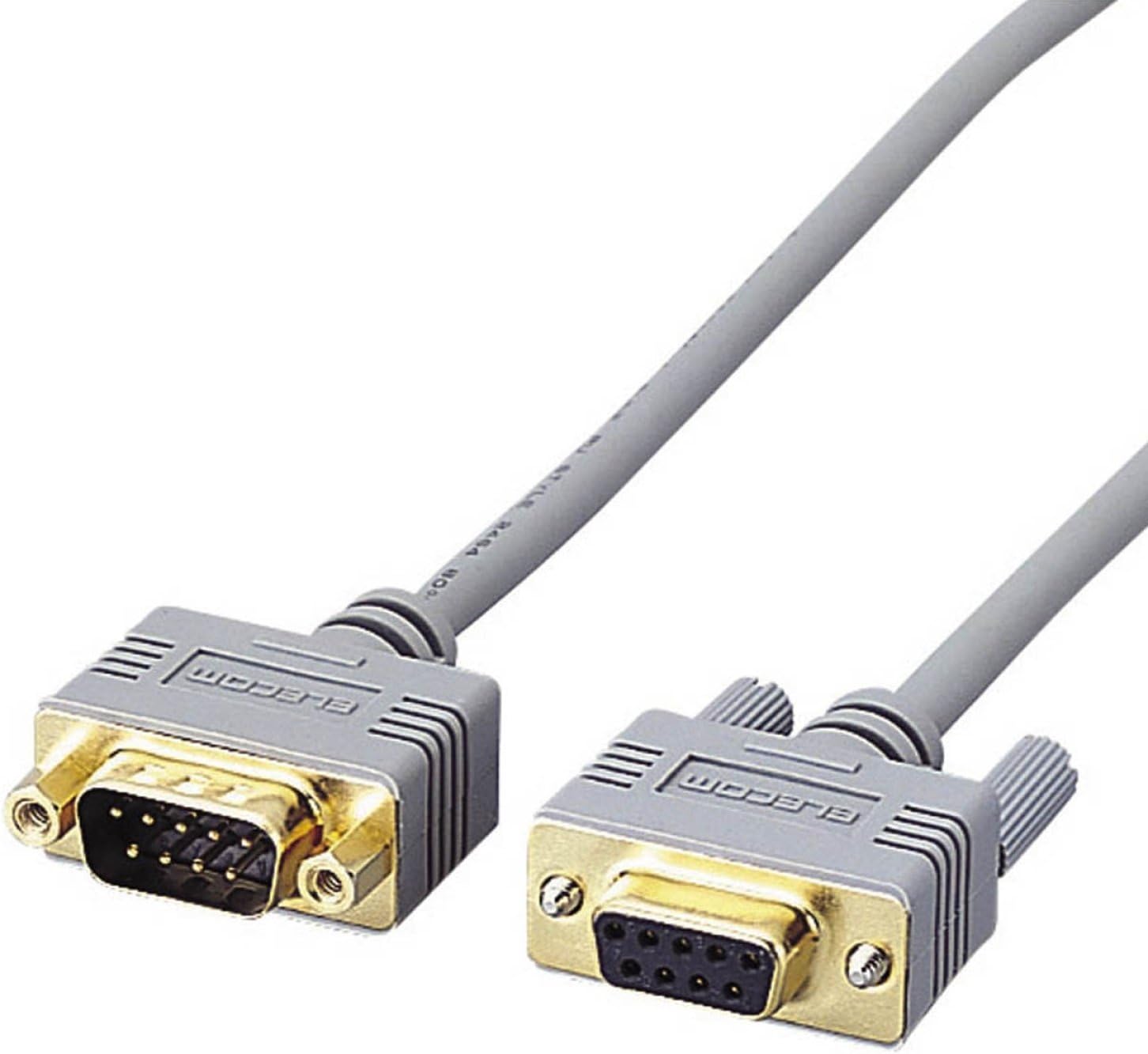 Amazon.co.jp: エレコム RS-232C延長ケーブル D-Sub9ピンメス - D-Sub9ピンオス 1.5m C232N-E9 : パソコン・周辺機器