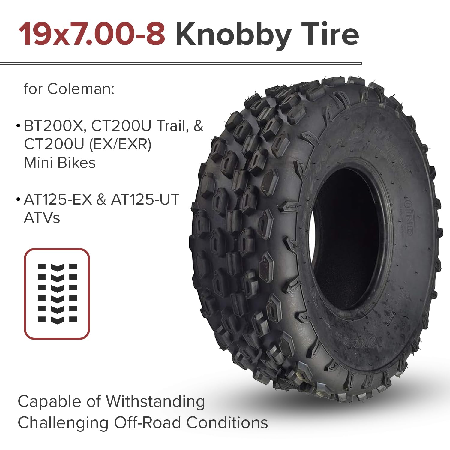 Baja Motorsports Mini Bike Tires Michelin Desert Race Baja Motorcycle