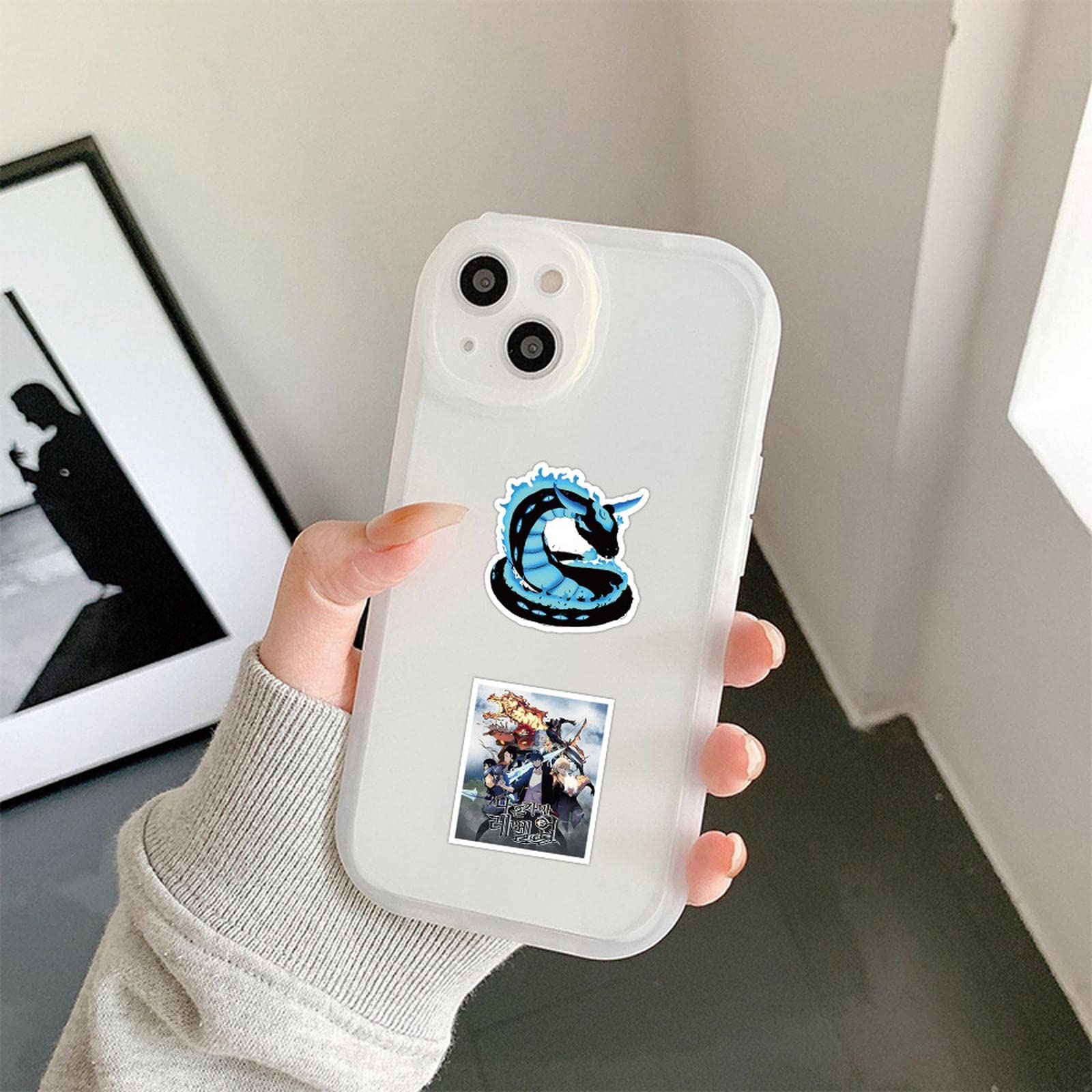 Snapklik.com : Solo Leveling Stickers 50pcs Cool Japanese Anime ...