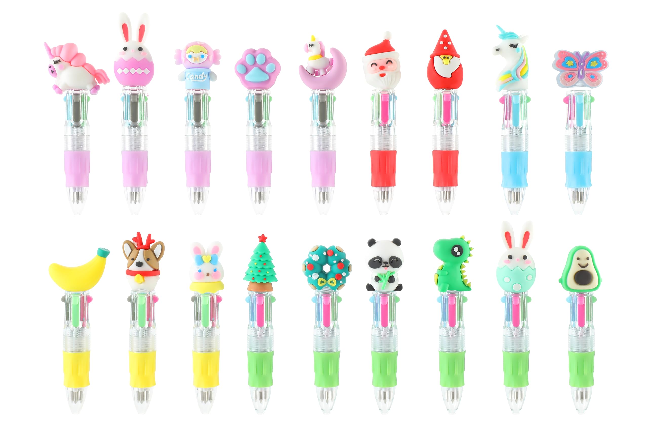 Amazon.com : Multicolor Pen in One fun pens for kids mini pens multi ...