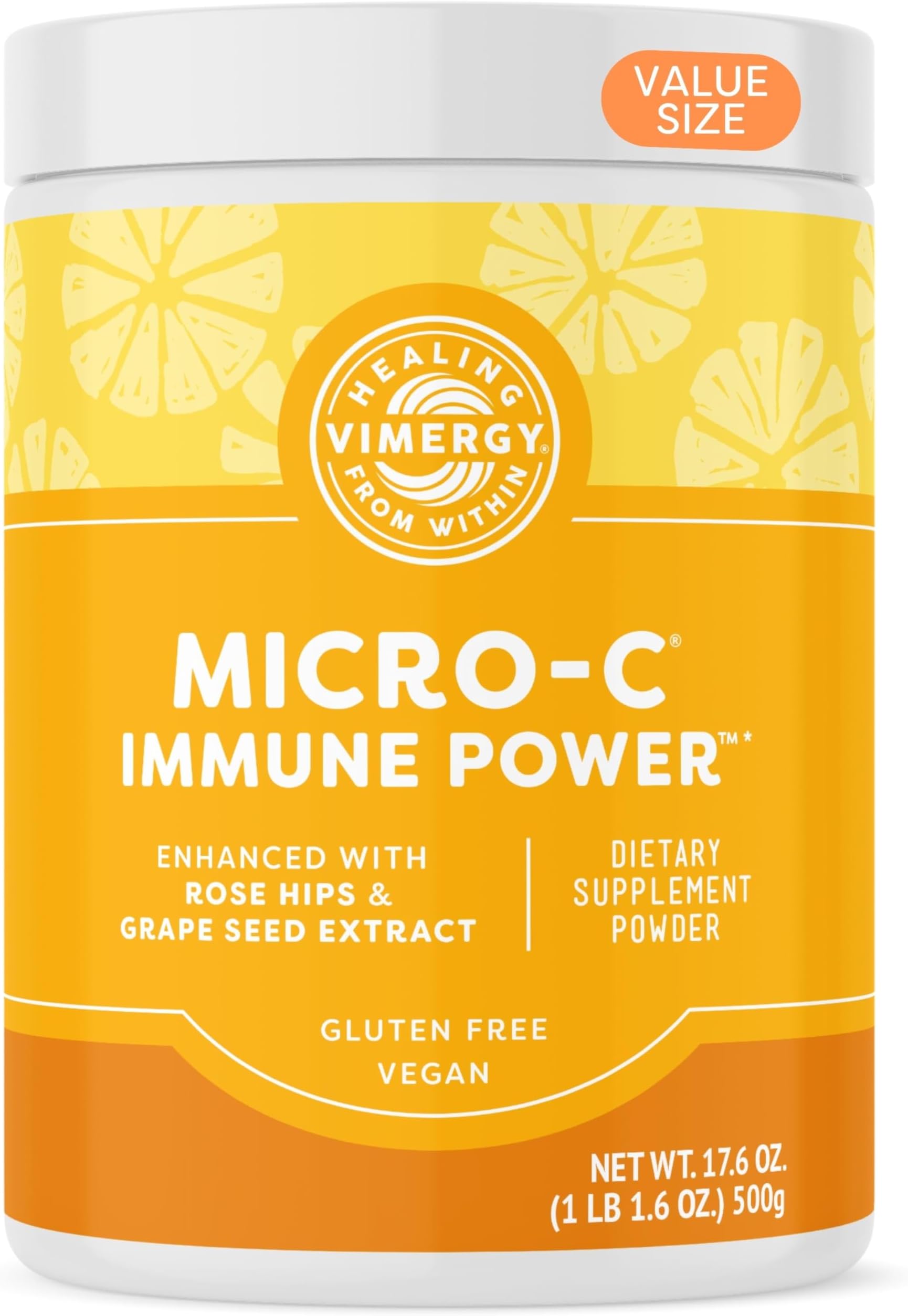 Amazon.com: Vimergy Micro-C Immune Power TM * - 500g – 278 Servings ...