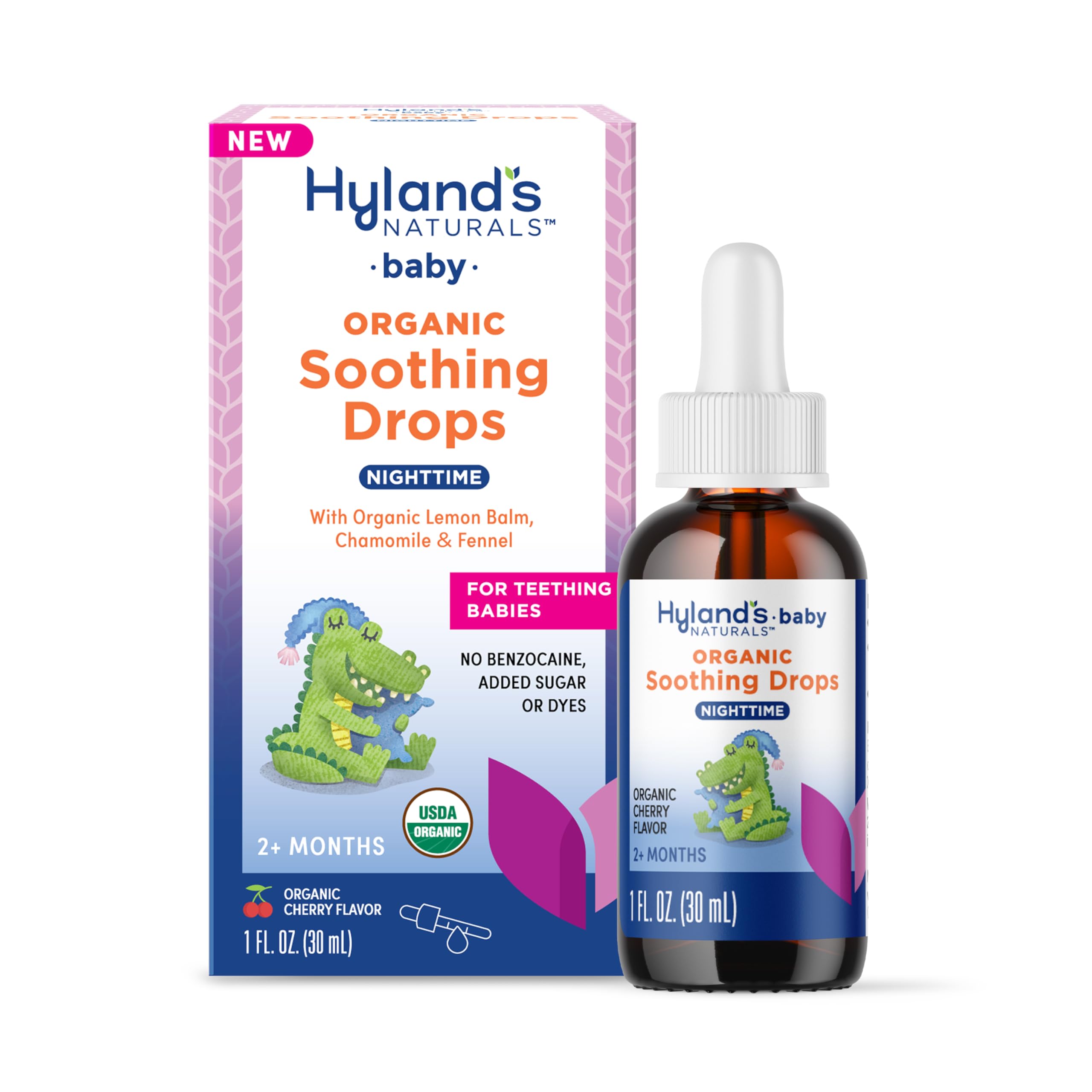 Amazon.com: Hyland's Baby - Organic Nighttime Soothing Drops for Oral ...
