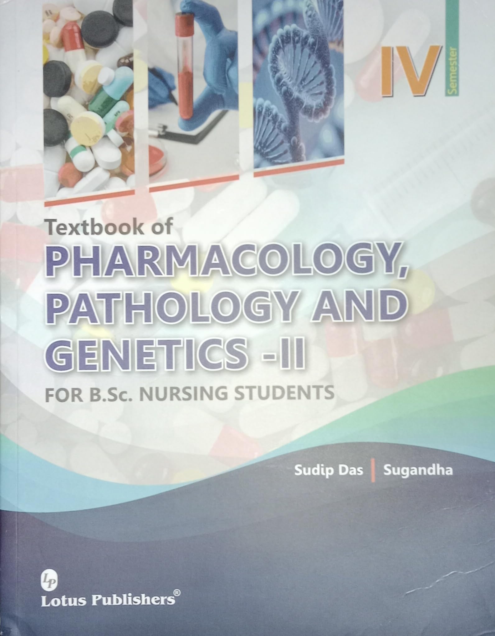 Buy Textbook Of PHARMACOLOGY, PATHOLOGY AND GENETICS - 2 FOR B.Sc ...