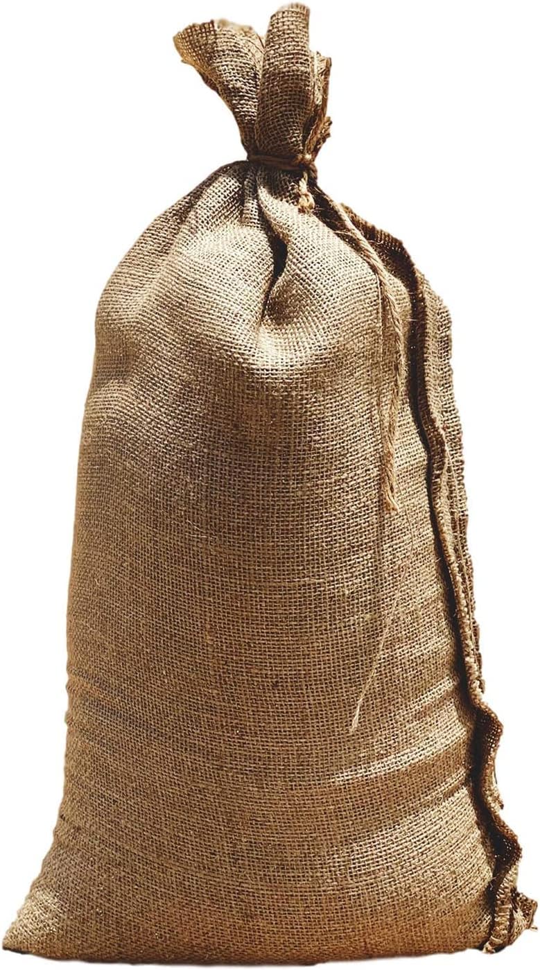 Amazon.com: Woolsacks Sand Bags | 100% Natural Burlap Sandbags for ...