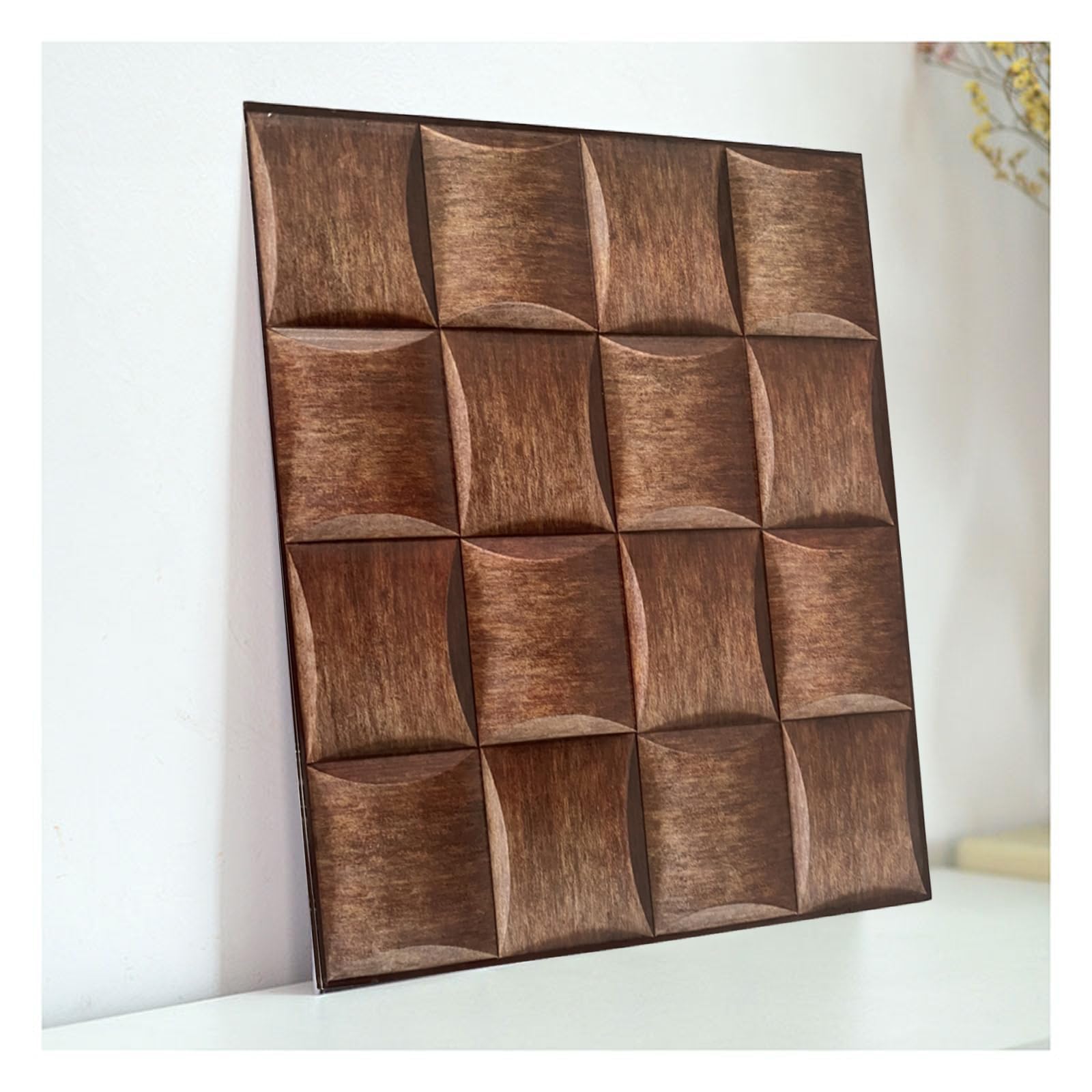3D Self Adhesive Wall Panels,3D Wall Panels Peel and Stick, Wooden Wall ...