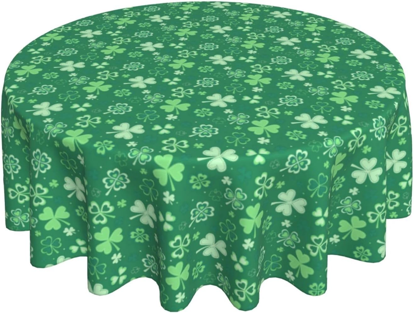 Amazon.com: QANOK St.Patrick's Day Tablecloth Round 70×70 Inch, Spring ...