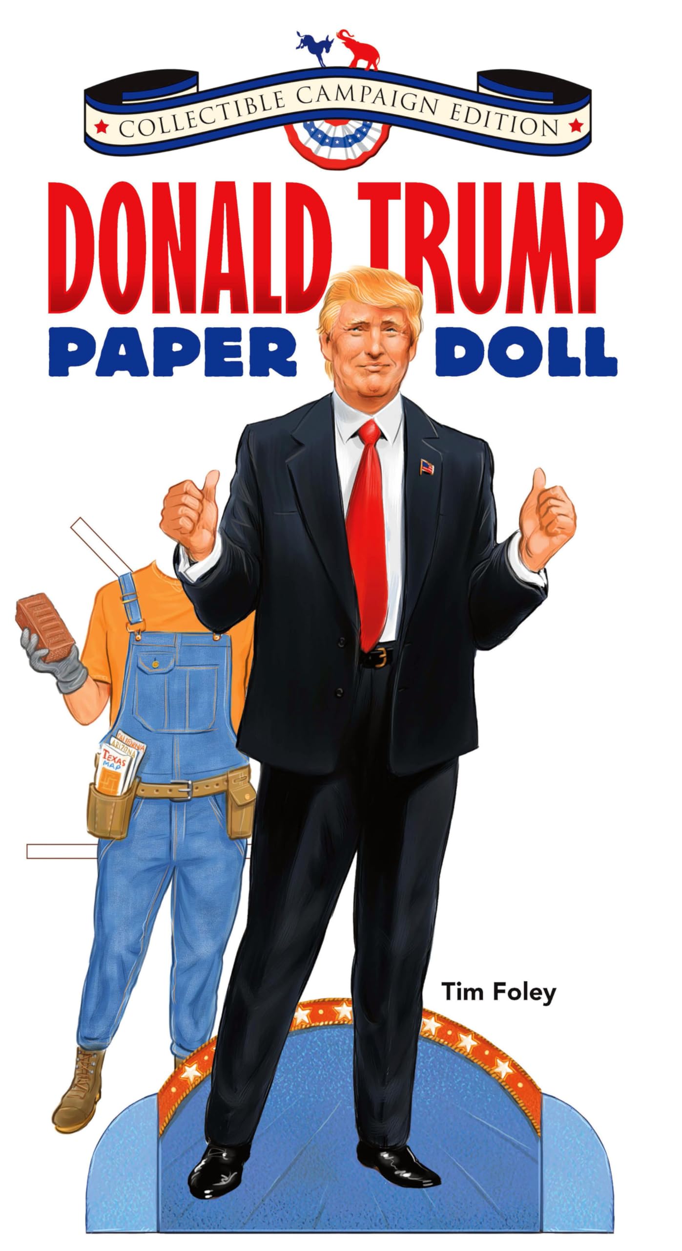 Amazon.com: Donald Trump Paper Doll Collectible 2016 Campaign Edition ...