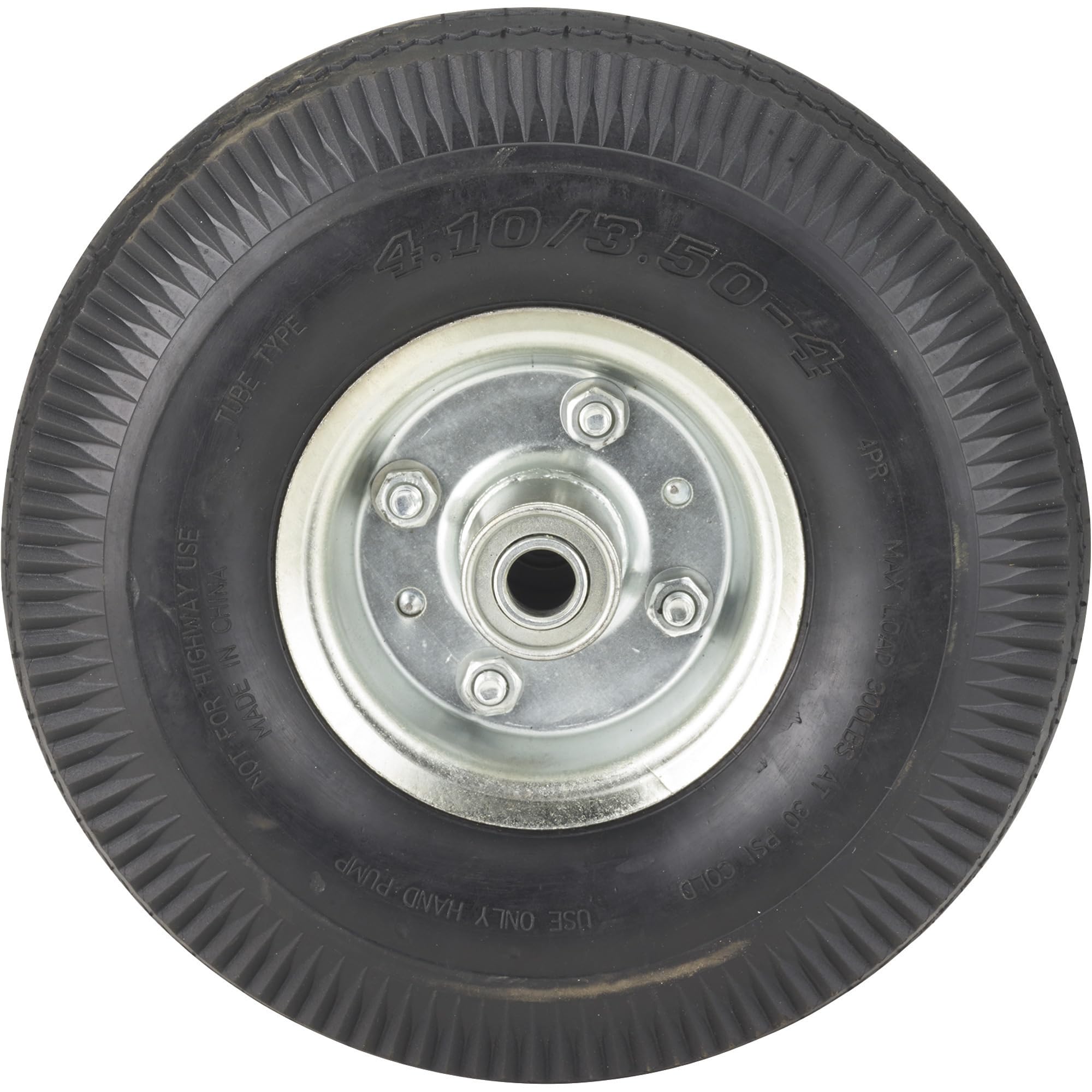 Snapklik.com : Ironton 10in. Pneumatic Wheel And Tire- 300-Lb. Capacity