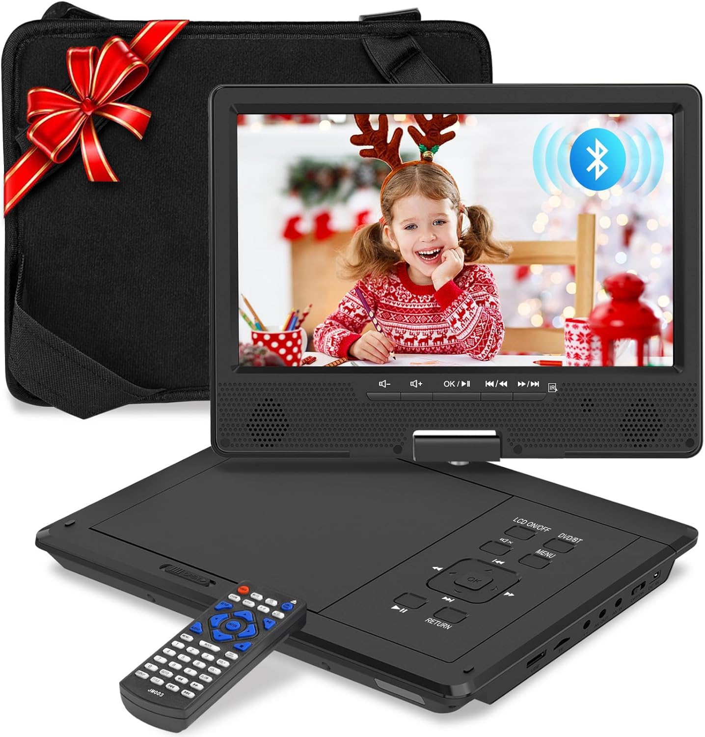 7 Best Portable DVD Player With Bluetooth | Skip The Cord Hassle