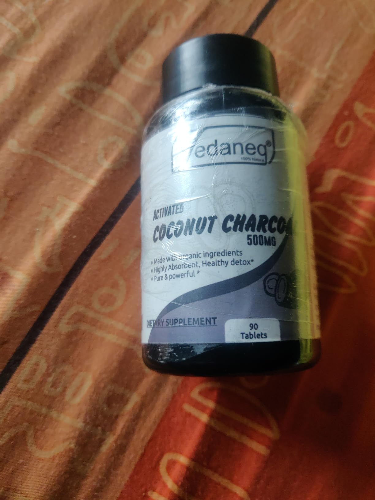 Buy VedaneQ Coconut Charcoal Tablets Natural Activated Charcoal, Gas ...