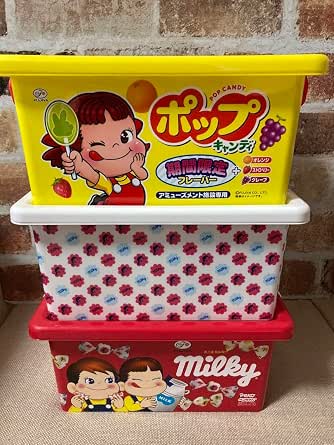 Amazon.co.jp: Container Fujiya Milky Pop Candy 3 Box Set VT : Toys & Games
