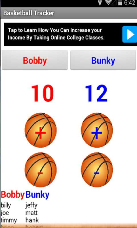 Basketball Tracker:Amazon.com:Appstore for Android