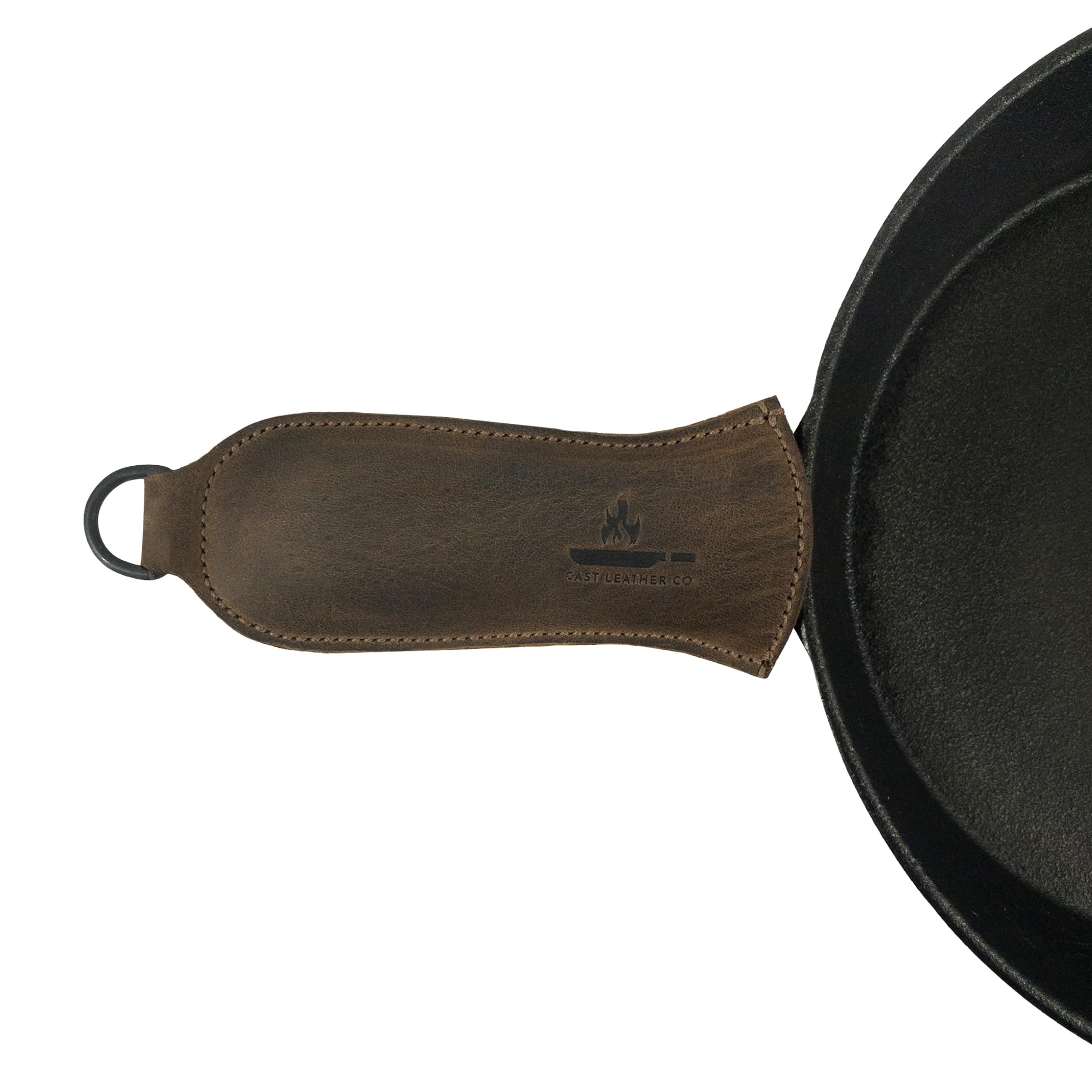 Amazon.com: Cast Leather Co., Hot Handle Panhandle with Half Ring ...