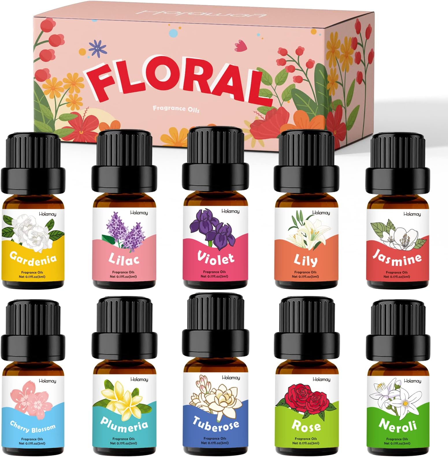 Amazon.com: Good Essential Oil Set - Gardenia, Honeysuckle, Jasmine ...
